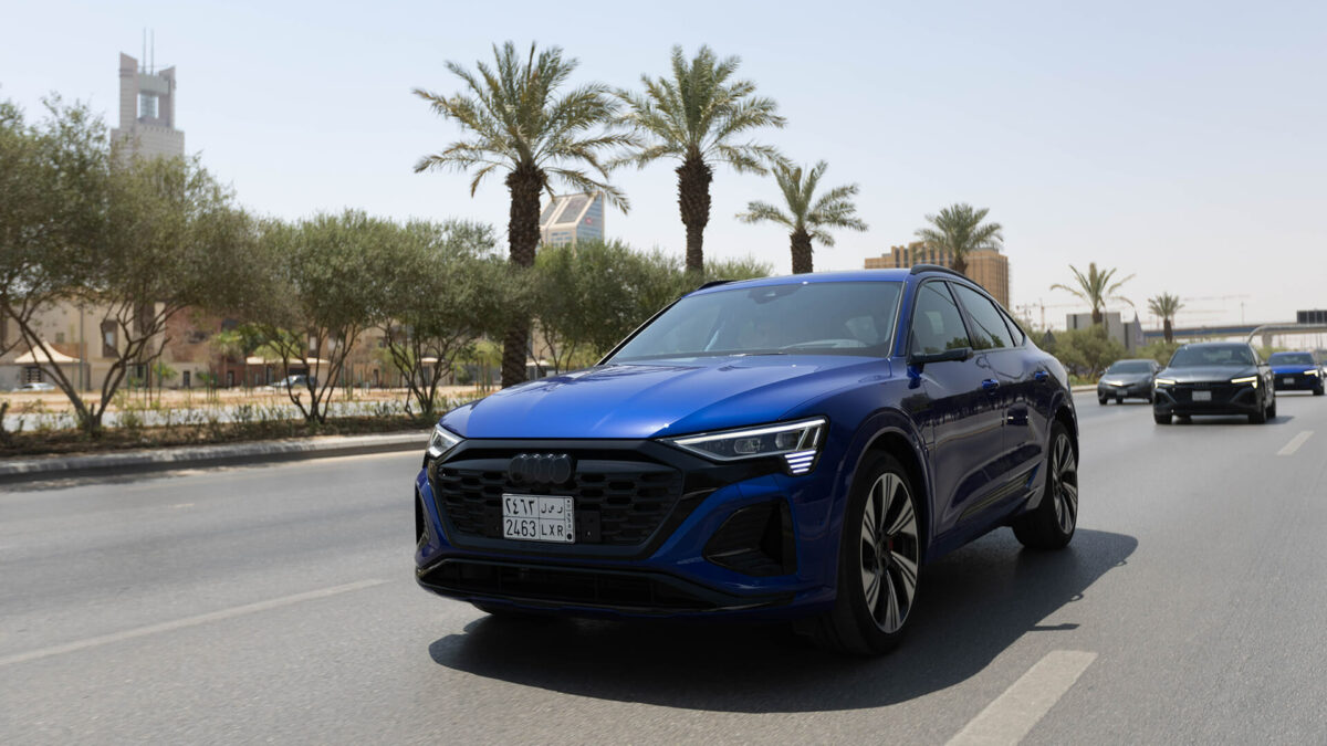 Audi electrifies the Kingdom of Saudi Arabia